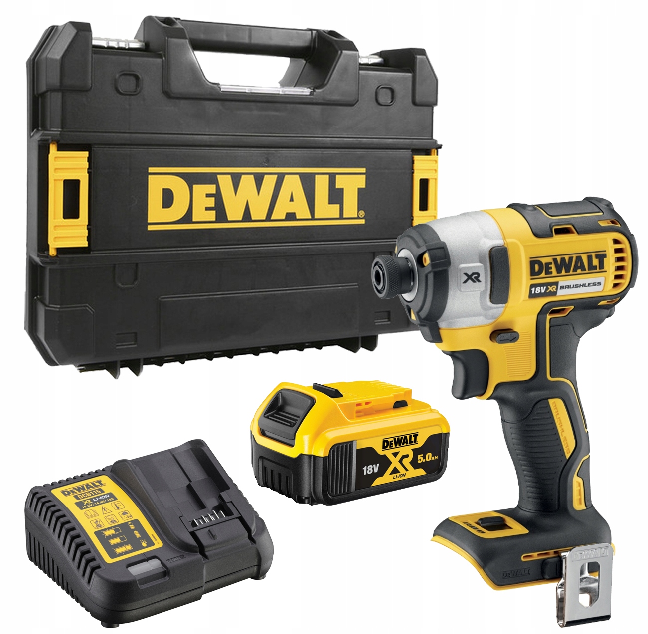 DEWALT ZAKRĘTARKA UDAROWA 205NM DCF887P1 1X5AH - 365pro.pl